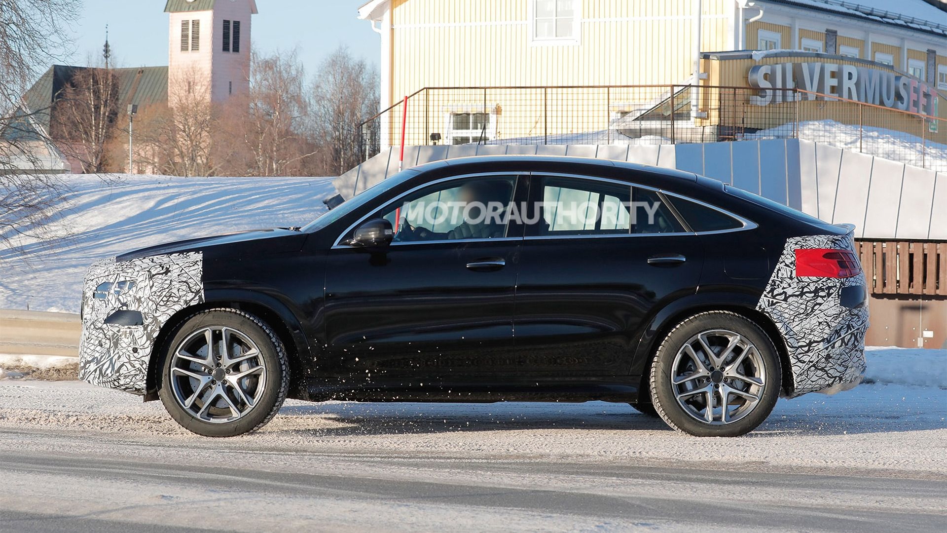 2027 Mercedes-AMG GLE 53 Coupe spied with updates