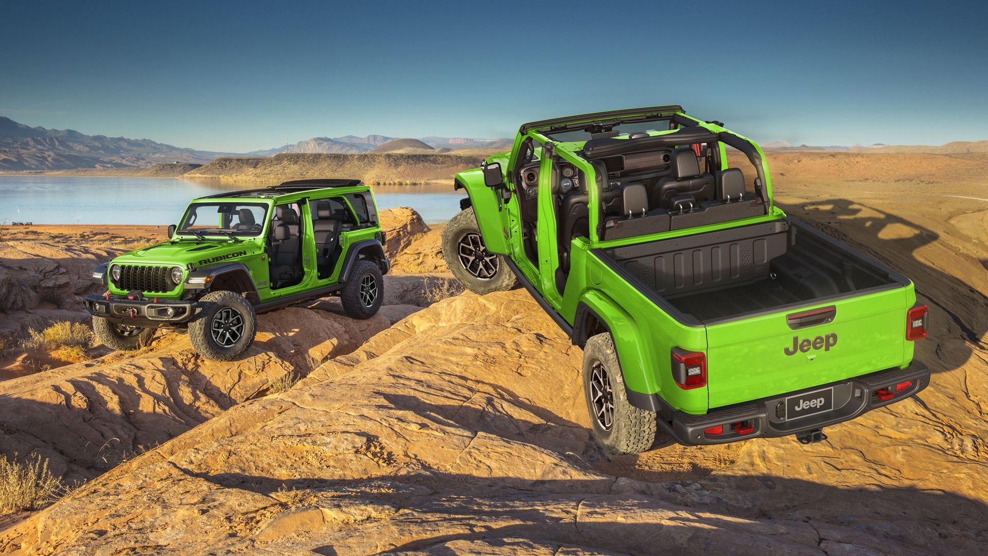 2025 Jeep Wrangler and Gladiator add Mojito! green to color lineup