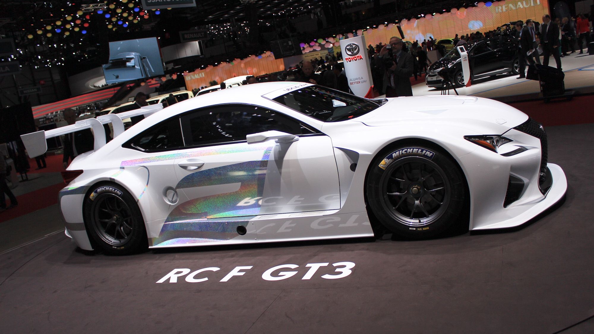 Lexus RC F GT3 To Go Racing In 2015: Geneva Motor Show Live Photos