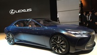 Lexus LF-FC Concept Previews Next LS, Fuel Cell Future: Live Photos & Video