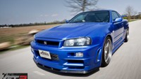 Bayside Blue R34 Nissan GT-R driven by Paul Walker for sale
