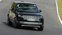 2026 Range Rover Electric spied at the 'Ring
