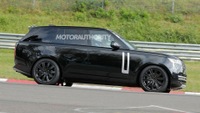 2026 Range Rover Electric spied at the 'Ring