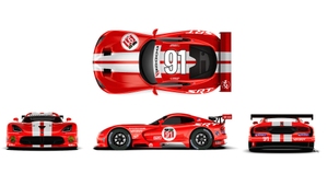Racing Vipers To Wear Le Mans-Winning Dodge Livery Again