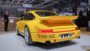 Ruf unveils rear-engine, carbon fiber CTR sports car