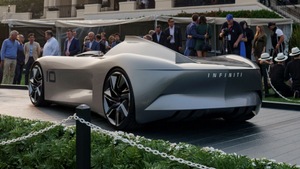 Radical speedster concept hints at future design, powertrains for Infiniti