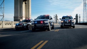 2021 Dodge Durango and Dodge Charger Pursuit cop cars suit up
