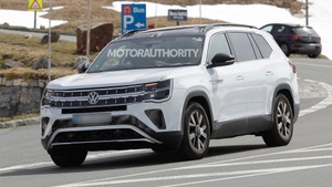 2026 Volkswagen Atlas caught on video