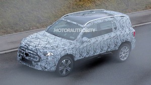 2027 Mercedes-Benz GLB-Class EV spied for first time
