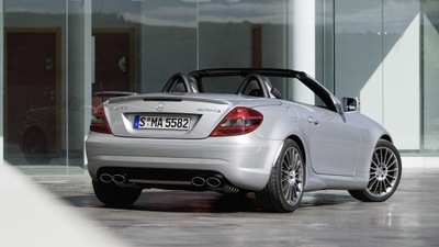 2009 Mercedes SLK-55 AMG restyled