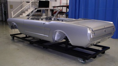 Build A Brand-New 1965 Mustang Convertible With A Ford-Approved Body Shell