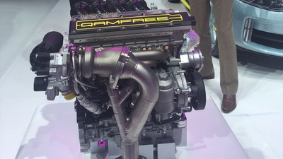 FreeValve 'camless' engine shown in Qoros concept at 2016 Beijing auto show