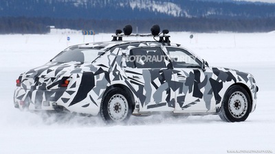 Russian presidential limo (Kortezh) spy shots