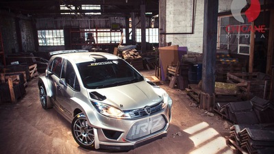 Proton reveals rally car