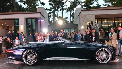 Vision Mercedes-Maybach 6 Cabriolet concept: does this hood make me ...