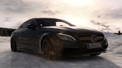 Experience Mercedes' ice driving school by playing "Project CARS 2"