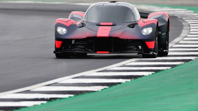 Aston Martin Valkyrie hits the track for first time