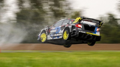 Watch Travis Pastrana rock his hometown in this wild Subaru in Gymkhana ...