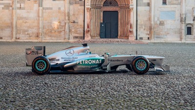 First Mercedes F1 car that Hamilton won in can be yours