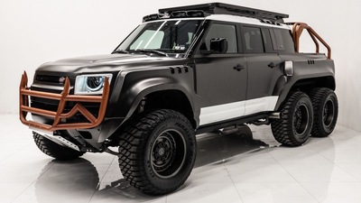 The "World Ender" is a Land Rover Defender 6x6 for $374,999