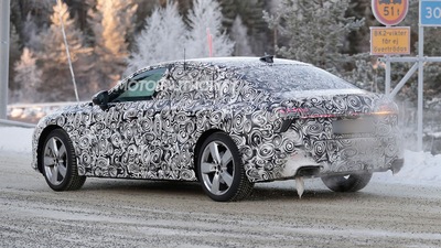 2026 Audi A7 sedan spied again