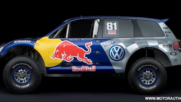 VW reveals Red Bull Baja Racing Trophy Truck, launches Touareg V6 TDI ...