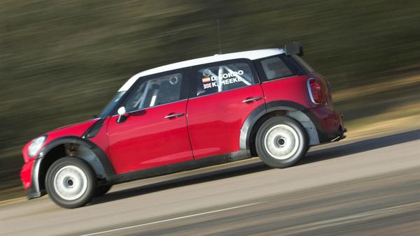 MINI WRC Hits Up Rallye Monte Carlo Alongside Classic Mini Rally Car