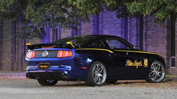 2012 Ford Blue Angels Mustang GT Fetches $400,000 At Auction