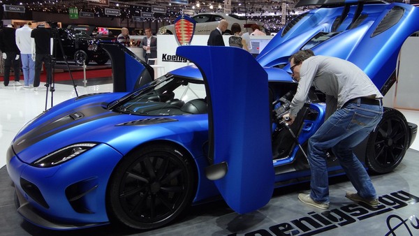 2013 Koenigsegg Agera R Live Photos: 2012 Geneva Motor Show