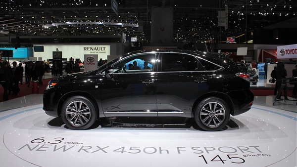 2013 Lexus RX 450h Live Gallery: 2012 Geneva Motor Show