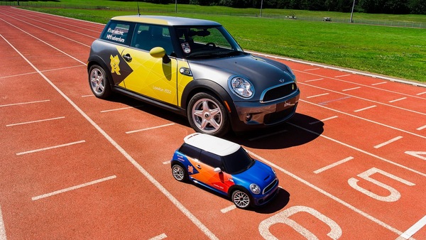 MINI Debuts New Electric Car At The London 2012 Olympic Games