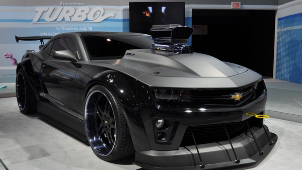 Menacing Camaro Concept Built To Celebrate Upcoming 'Turbo' Movie