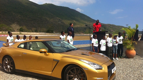Gold Medals Lead To Golden Nissan GT-R For Usain Bolt