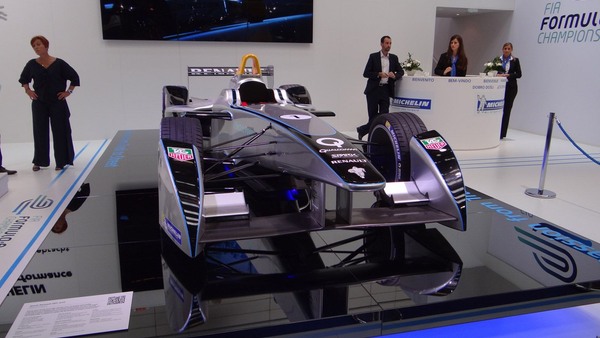 2014 Spark-Renault SRT_01E Formula E Electric Racer At Frankfurt