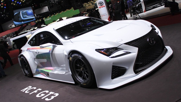 Lexus RC F GT3 To Go Racing In 2015: Geneva Motor Show Live Photos