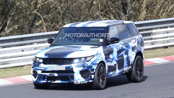 2015 Land Rover Range Rover Sport SVR Spy Shots
