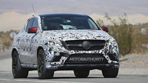 2016 Mercedes-Benz M-Class Coupe Spy Shots