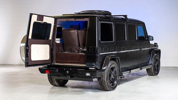 INKAS Armored G63 AMG Is A Tribute To Dictatorial Excess: Gallery