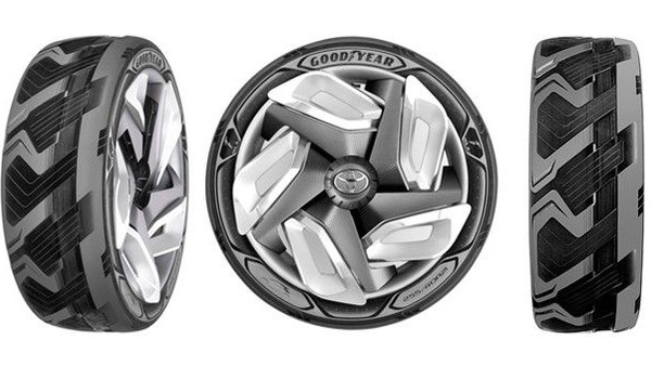 Goodyear Unveils Electricity-Generating And Shape-Shifting Concept ...