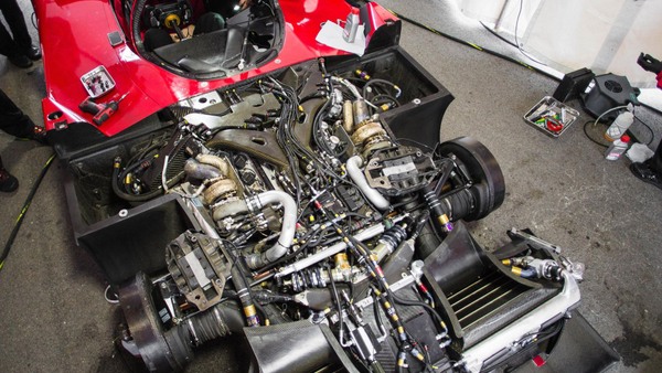 Close Look At The 2015 Nissan GT-R LM NISMO's Twin-Turbo V-6: Video