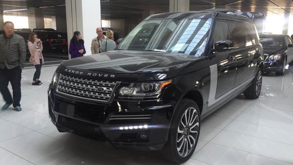 Dartz unveils stretched Range Rover