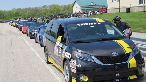 Toyota goes racing with the Sienna and we drive it