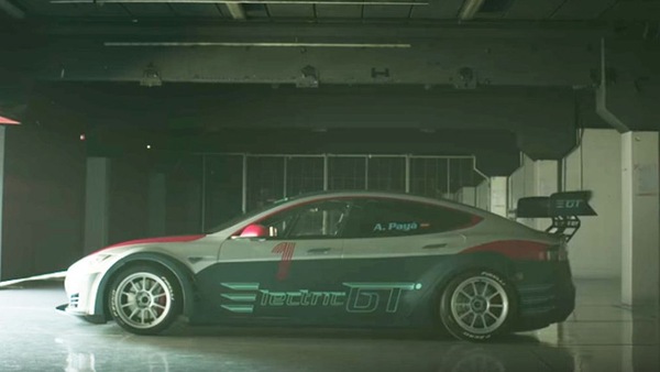 778-hp Tesla Model S Electric GT racer does 0-62 mph in 2.1 seconds