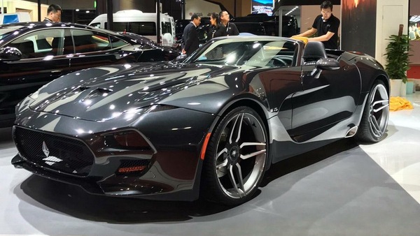 VLF Force 1 V10 Roadster revealed at 2017 Shanghai auto show