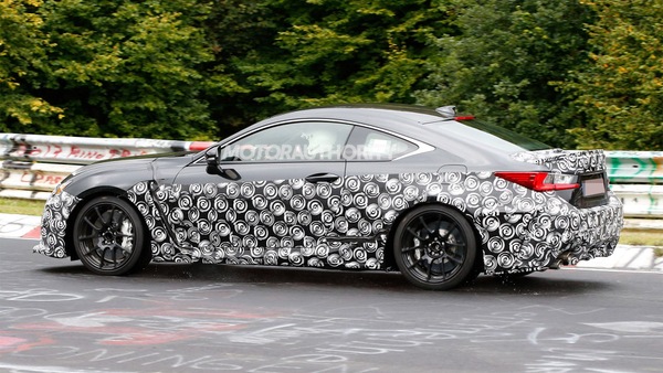 2019 Lexus RC F spy shots
