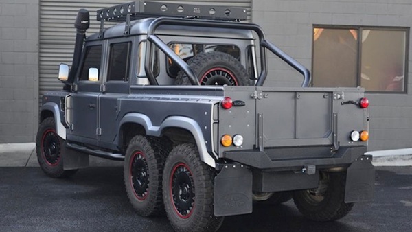 This 2018 Land Rover Defender 6x6 can be yours for $350,000