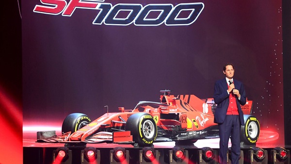 Ferrari's 2020 F1 car revealed as the SF1000