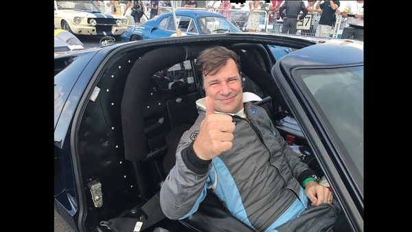 Ford's new CEO races a 1966 Ford GT40 as his form of yoga