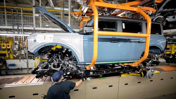 2021 Ford Bronco production is underway