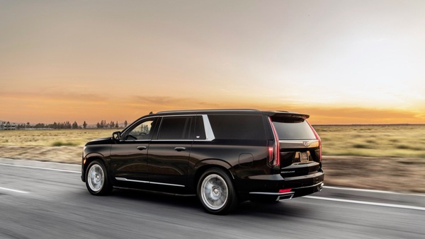 Armored Cadillac Escalade doubles as a leather-lined, bulletproof ...